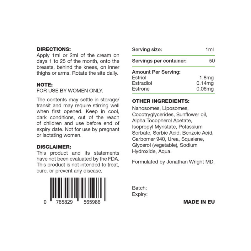 Estrogens (tri-Est, Esnatri™) - Profound Products